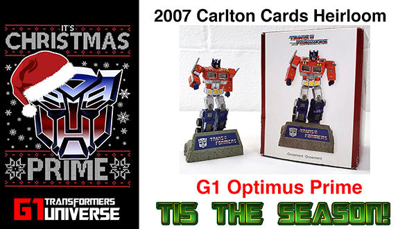 2007 Carlton Cards G1 Transformers Optimus Prime Christmas Ornament ...